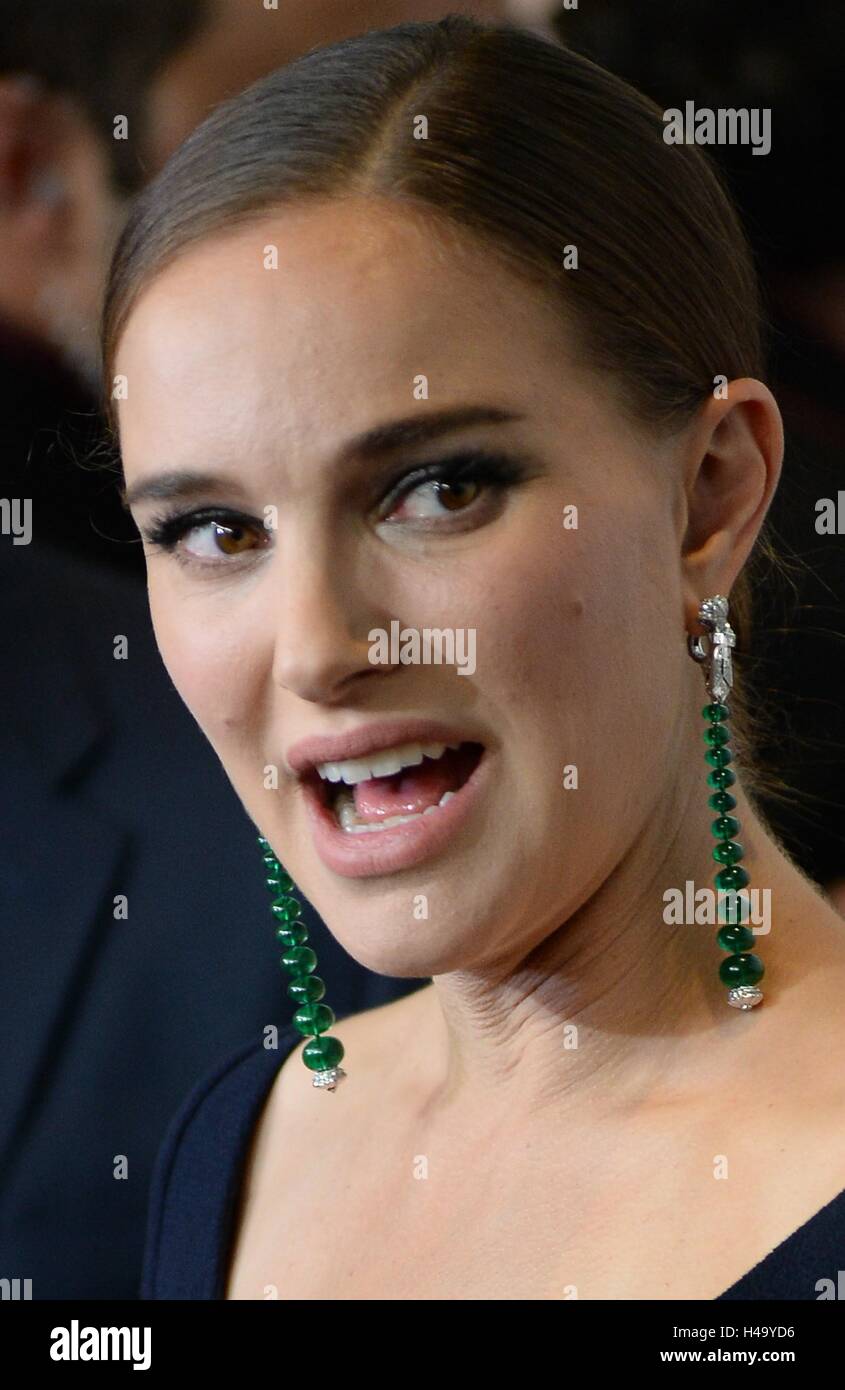New York, NY, USA. 13th Oct, 2016. Natalie Portman at arrivals for ...