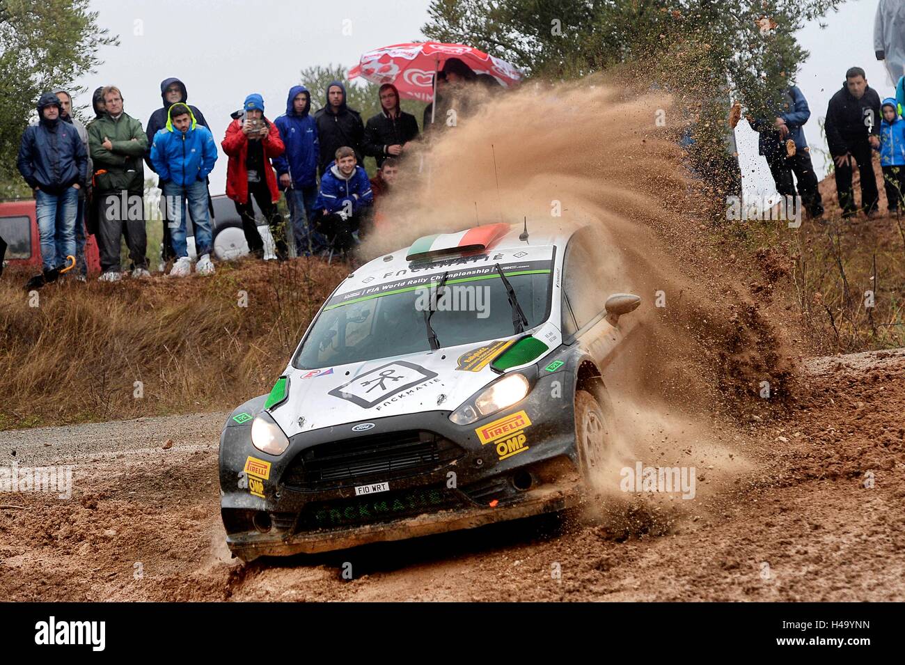 Salou, Catalunya, Spain. 14th Oct, 2016. SS3, SS4 and SS5 stages of the ...