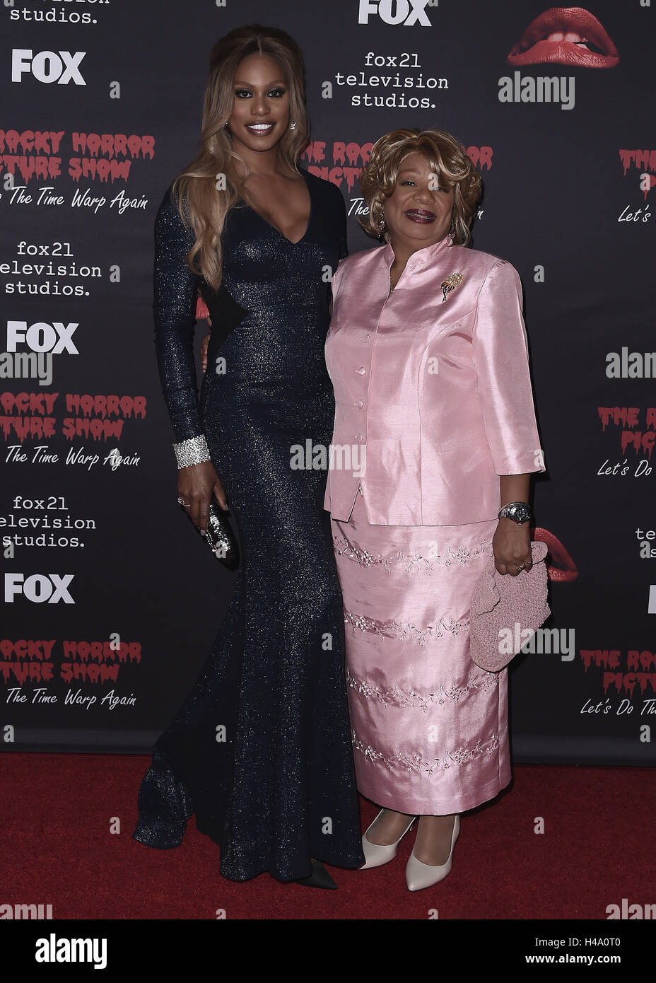 West Hollywood, Ca. 13th Oct, 2016. Laverne Cox and Gloria Cox at the ...