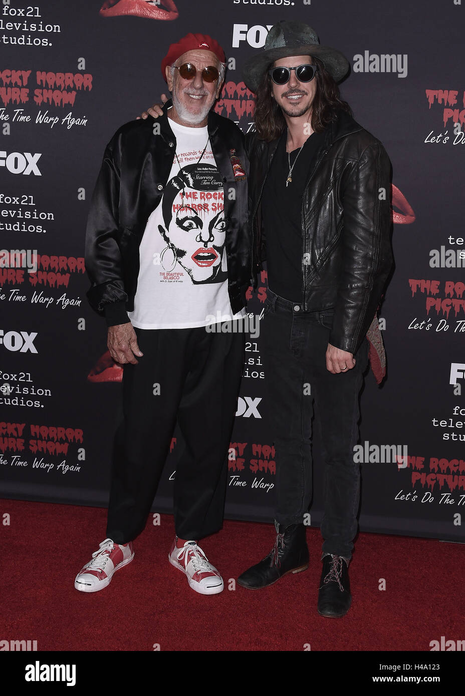 West Hollywood, Ca. 13th Oct, 2016. Lou Adler and Cisco Adler at the ...