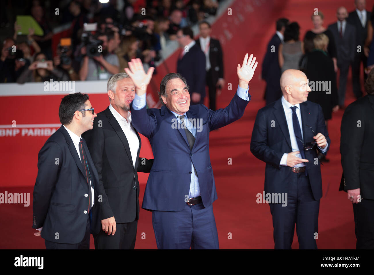 Rome, italy. 14th October, 2016. Oliver Stone on the Red Carpet of the ...