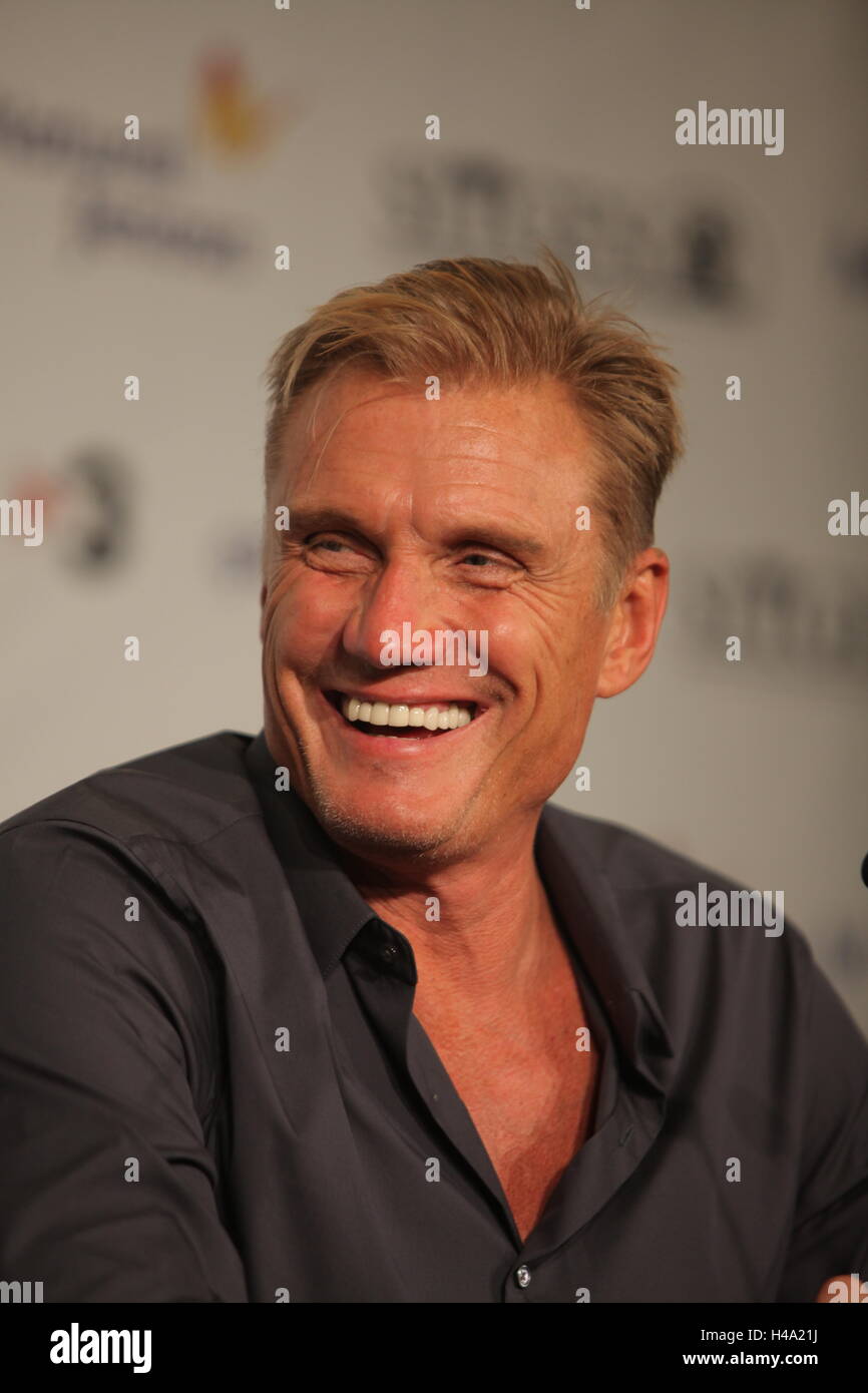 Sitges, Spain. 14th October, 2016. Actor Dolph Lundgren attending "Don ...