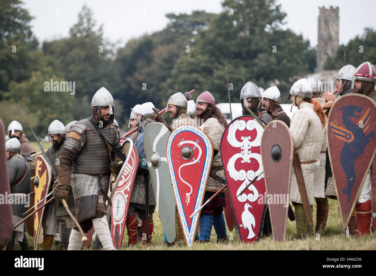 Battle, England. 14th October 2016, Hastings 950th anniversary ...