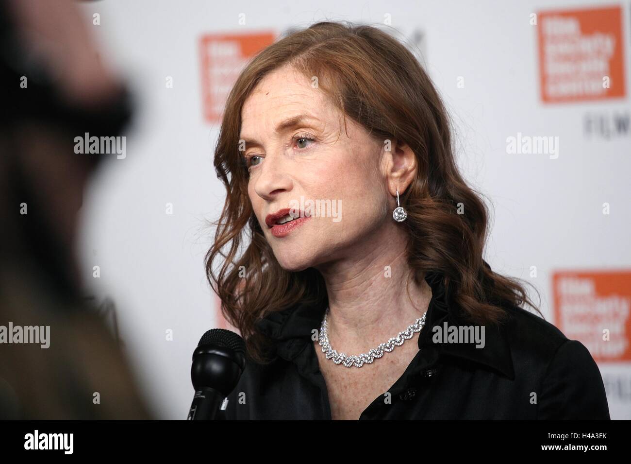New York, NY, USA. 14th Oct, 2016. Isabelle Huppert attends "Things to ...
