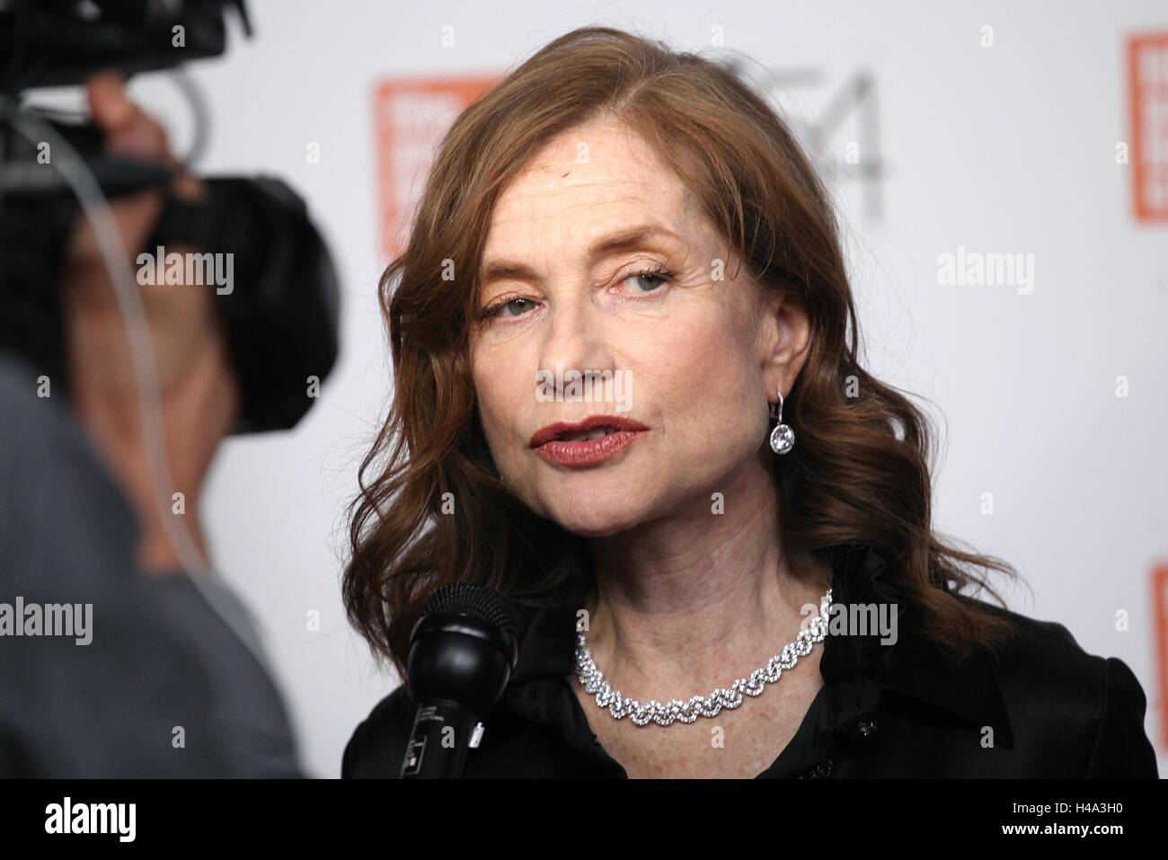 New York, NY, USA. 14th Oct, 2016. Isabelle Huppert attends "Things to ...