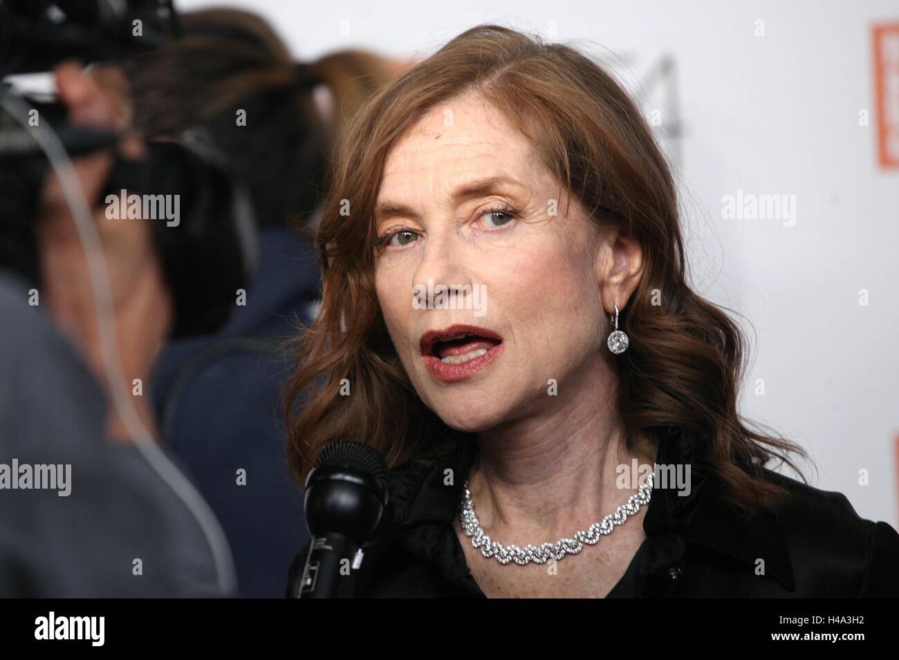 New York, NY, USA. 14th Oct, 2016. Isabelle Huppert attends "Things to ...
