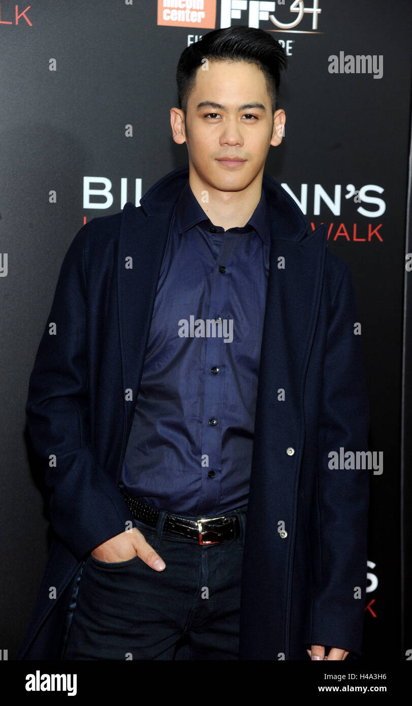 New York, NY, USA. 14th Oct, 2016. Mason Lee attends the 54th New York ...