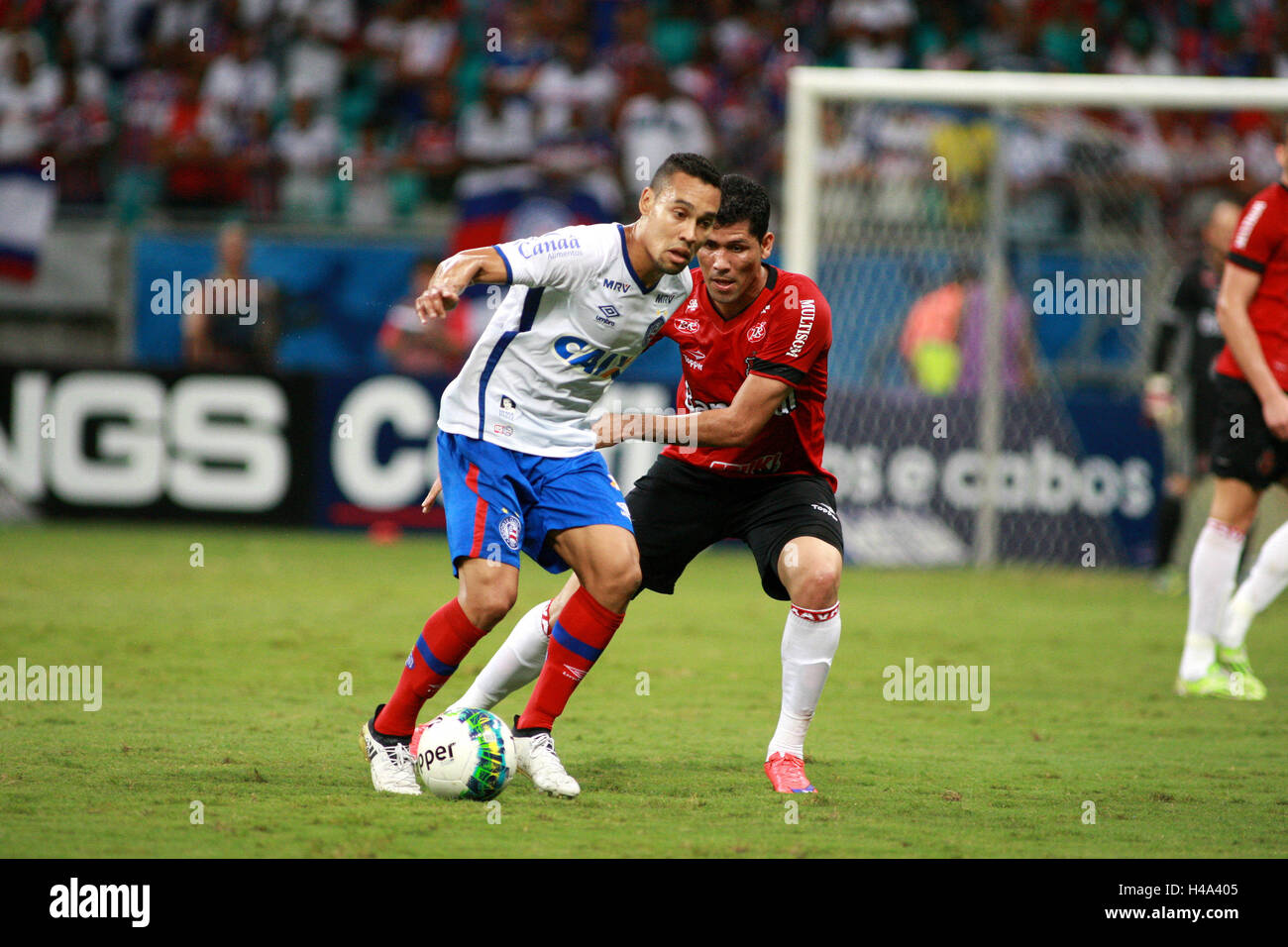 Salvador, Brazil. 12th Oct, 2016. Pictured: Edigar Junio, player of ...