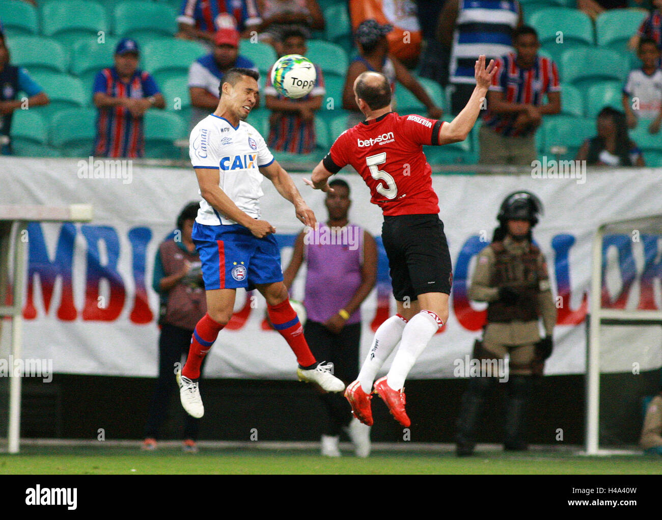 Salvador, Brazil. 12th Oct, 2016. Pictured: Edigar Junio, player of ...