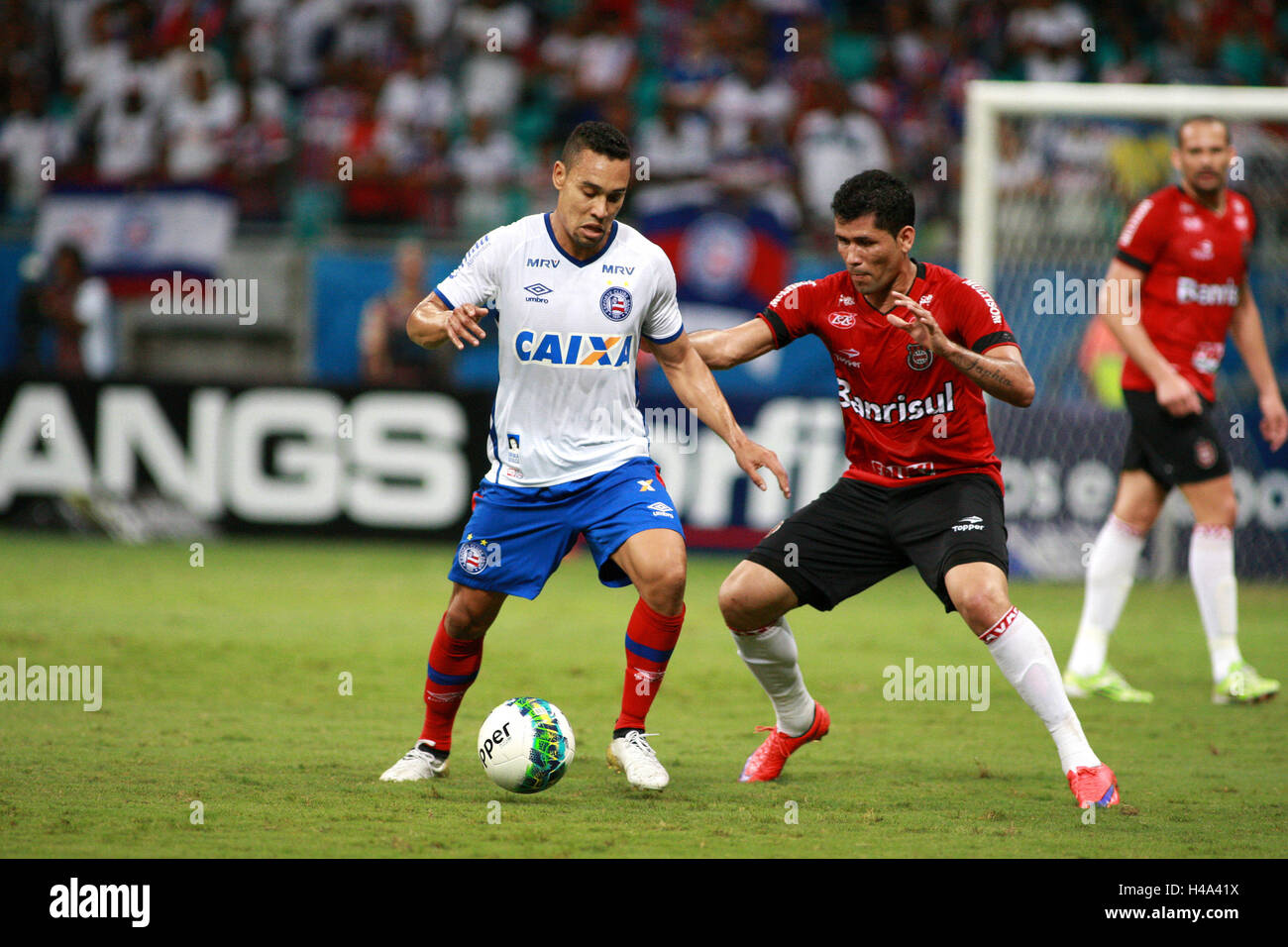 Salvador, Brazil. 12th Oct, 2016. Pictured: Edigar Junio, player of ...