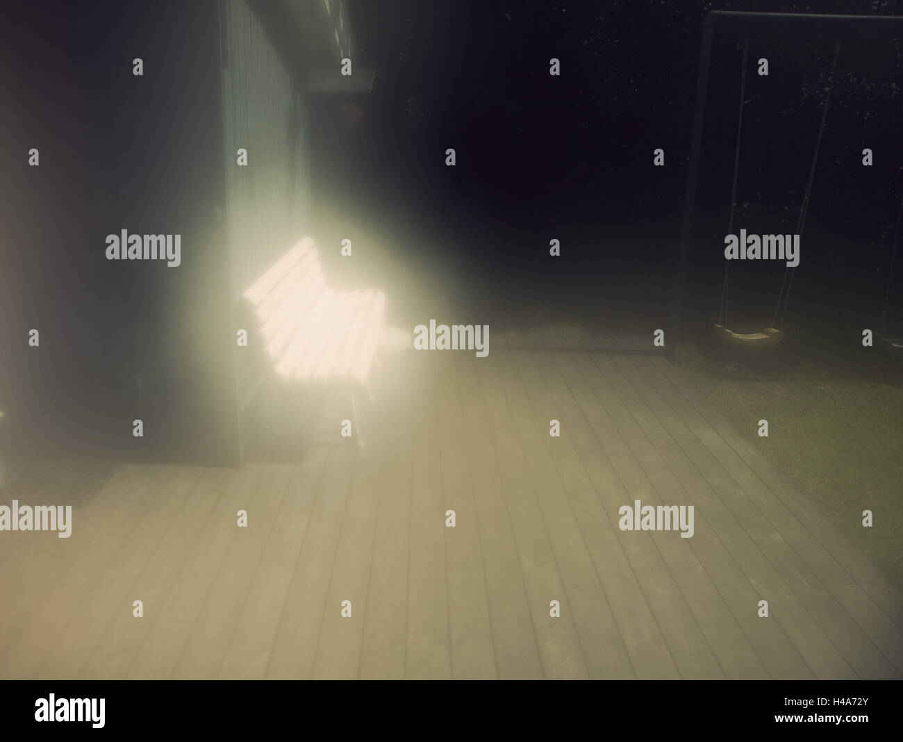 Empty swing night hi-res stock photography and images - Alamy