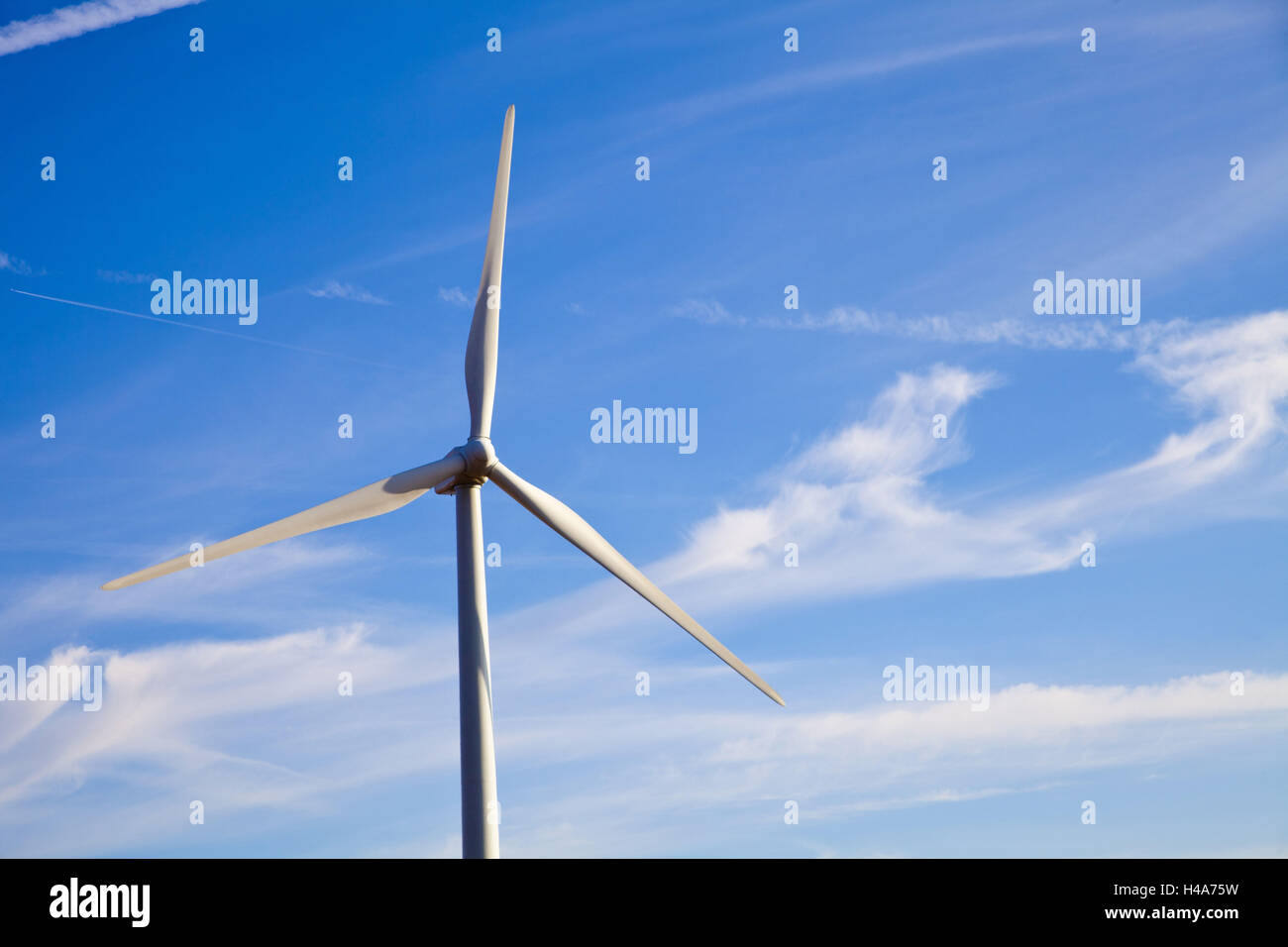 Wind turbine, wind power, nature Stock Photo - Alamy