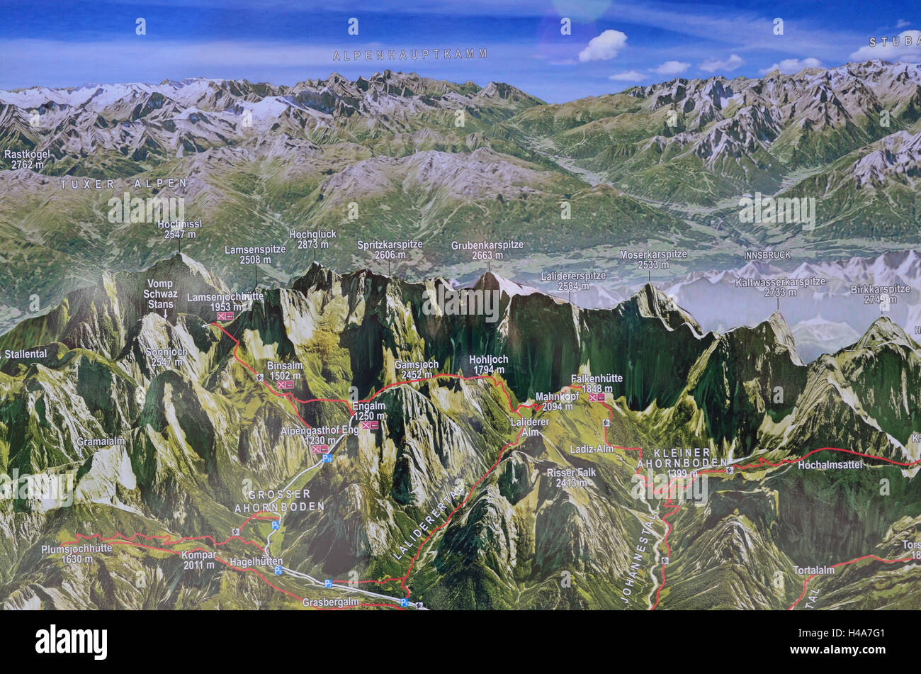 Big valley map hi-res stock photography and images - Alamy