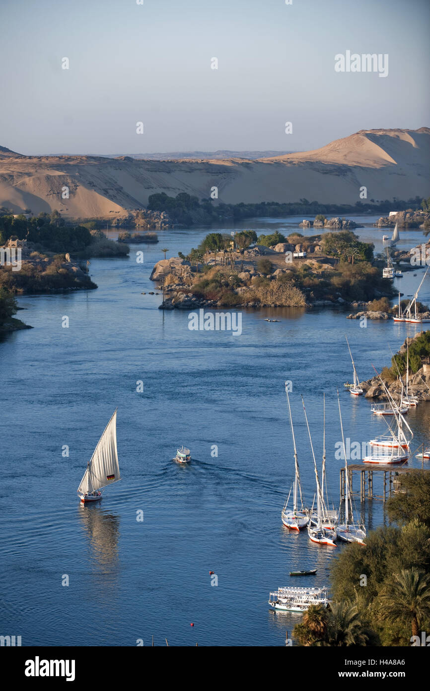 Egypt, Aswan, the first cataract Stock Photo - Alamy