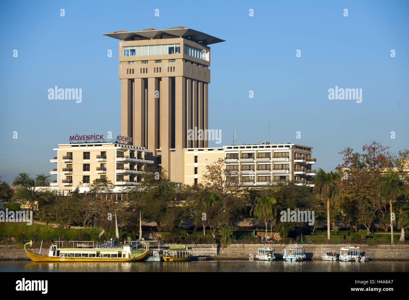Egypt, Aswan, hotel Mövenpick Resort Aswan in the Elephantine Iceland ...