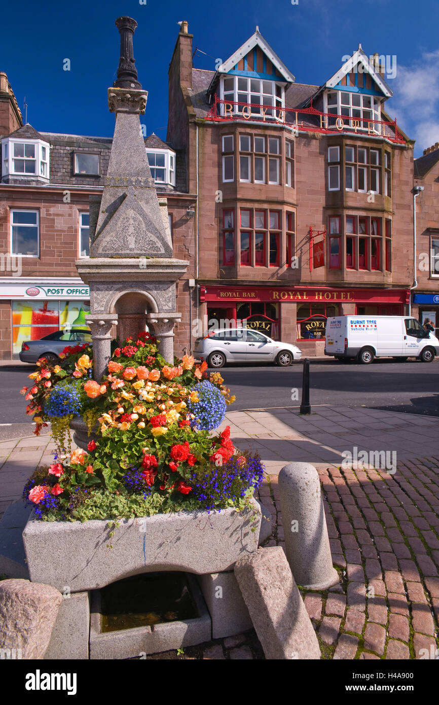 Scotland, Stonehaven, marketplace Stock Photo - Alamy