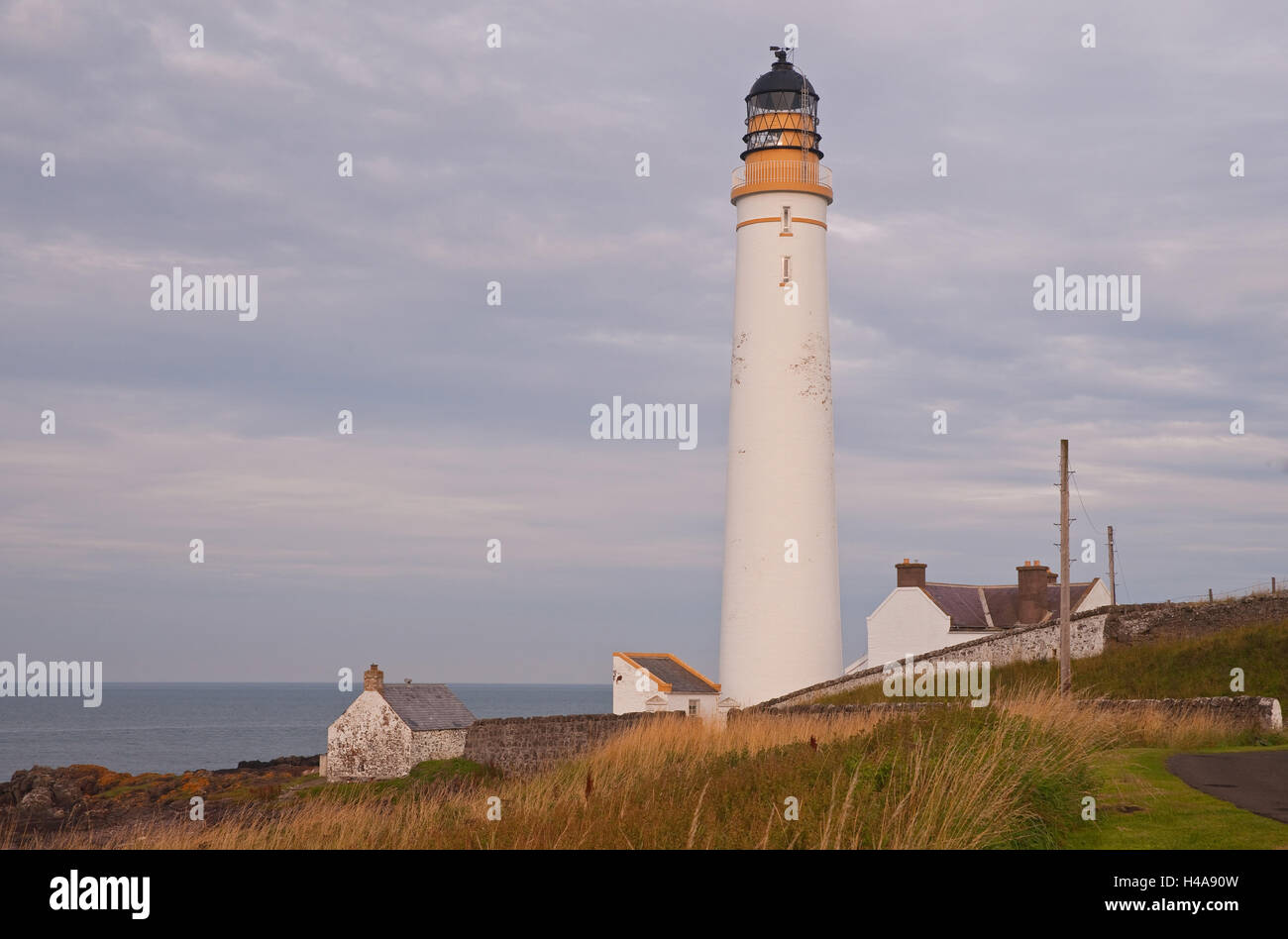 Scotland, Scurdie Ness, lighthouse Stock Photo - Alamy