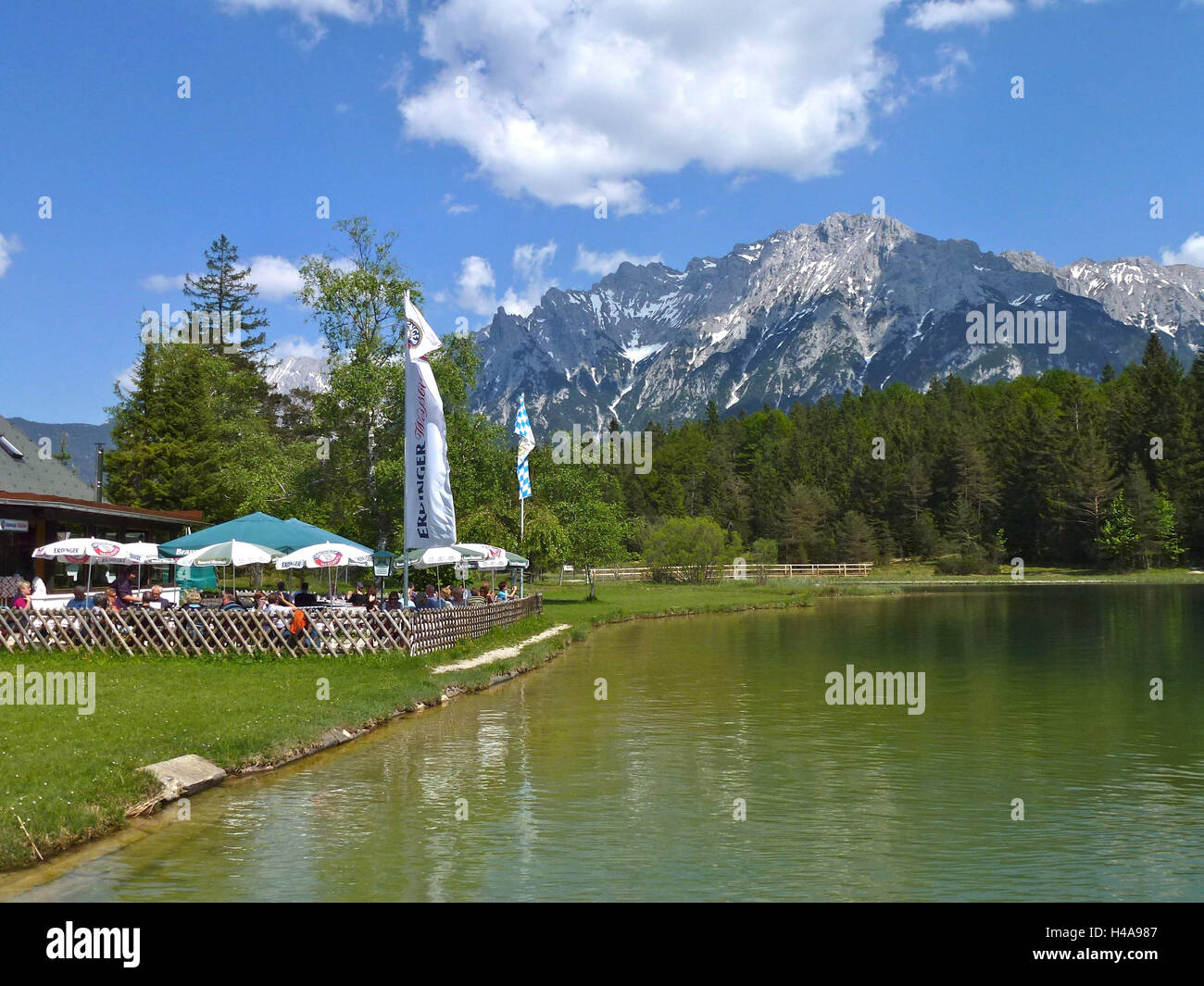 Loud lake with mittenwald hi-res stock photography and images - Alamy