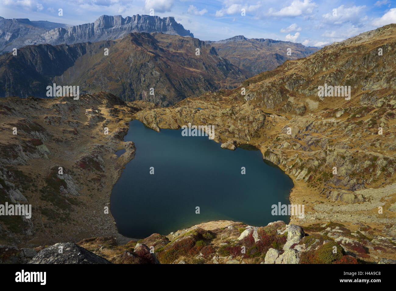 Lac you Brévent, national park, Carlaveyron Stock Photo - Alamy