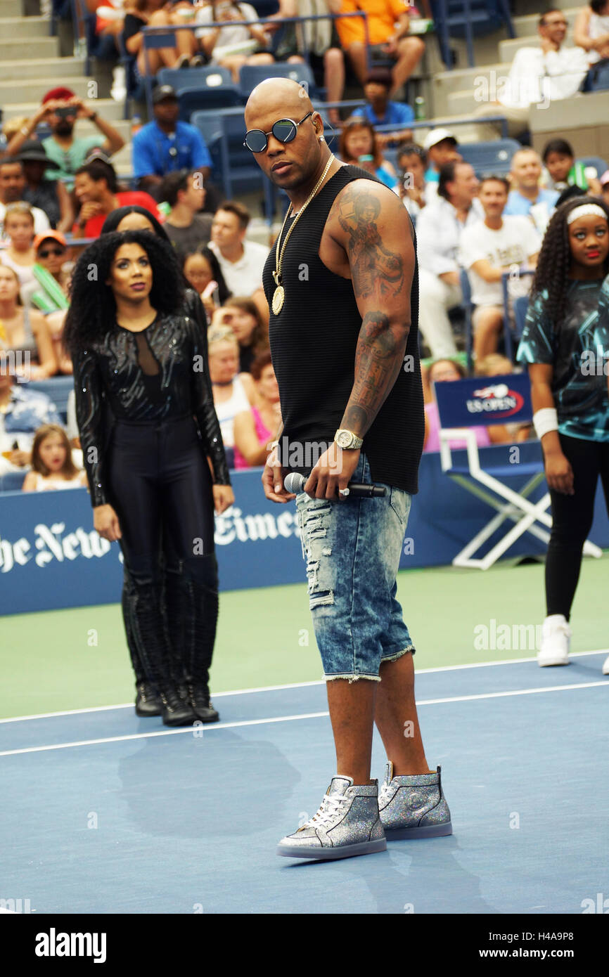 Flo Rida August 27,2016 Arthur Ashe Kids' Day at USTA Billie Jean King ...