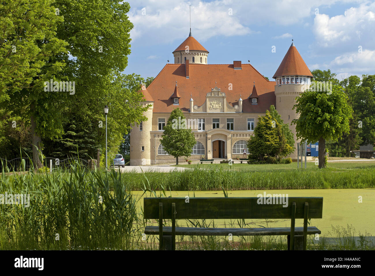 Germany, Western Pomerania, island Usedom, castle Stolpe Stock Photo ...