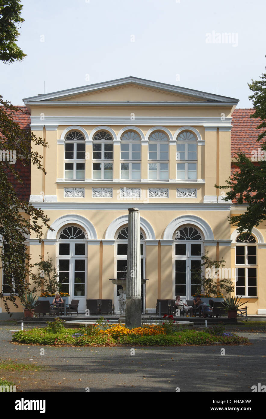 Germany, Mecklenburg-West Pomerania, Neustrelitz, orangery in the lock garden Stock Photo - Alamy