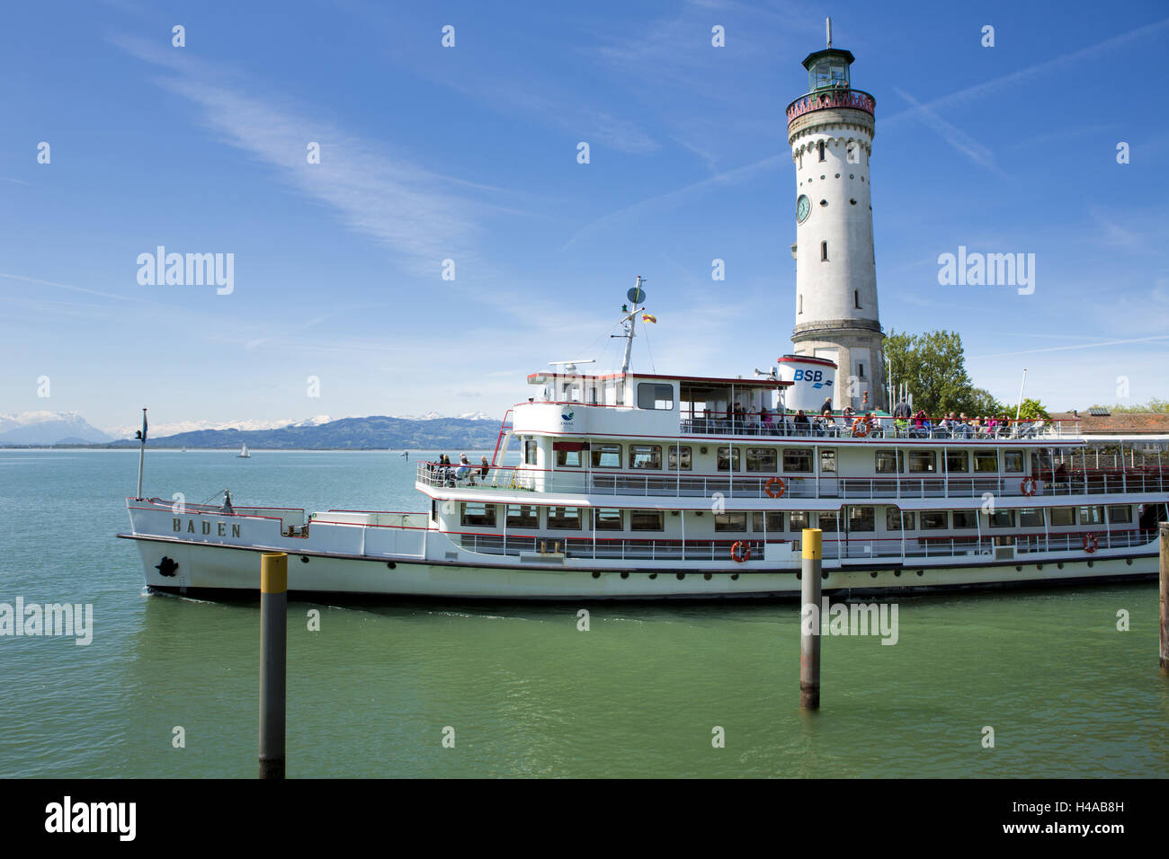Lindau, Lake of Constance, lighthouse Stock Photo - Alamy