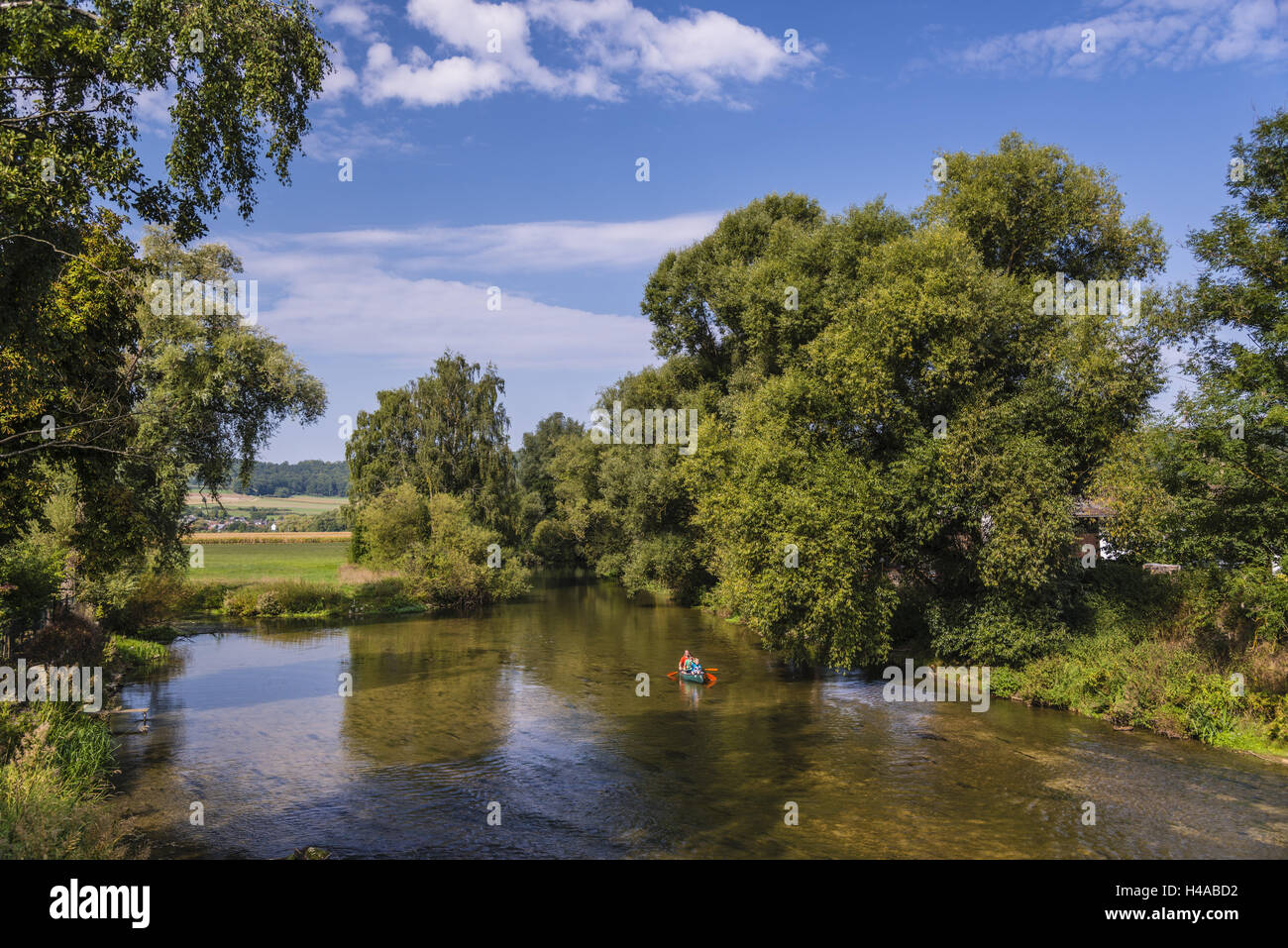 Germany, Bavaria, Upper Bavaria, nature reserve Altmuehl valley ...