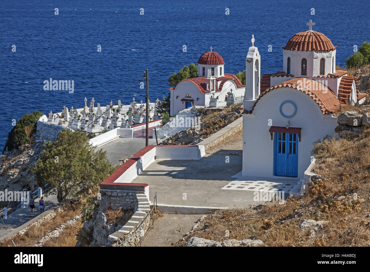 Pigadia town karpathos greece hi-res stock photography and images - Alamy