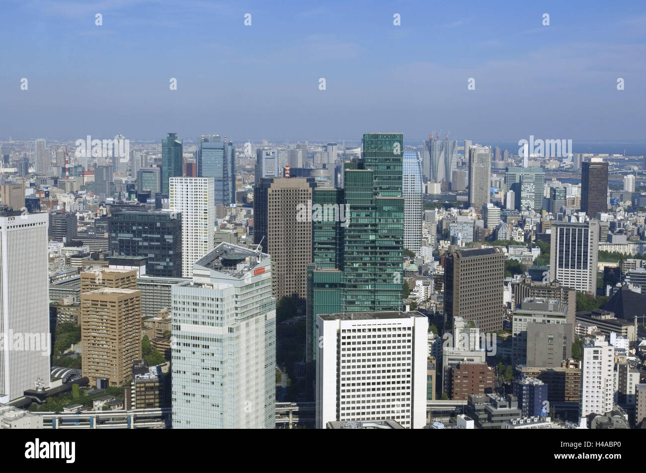 Japan, Tokyo, town view, high rises, Asia, Eastern Asia, town, capital ...
