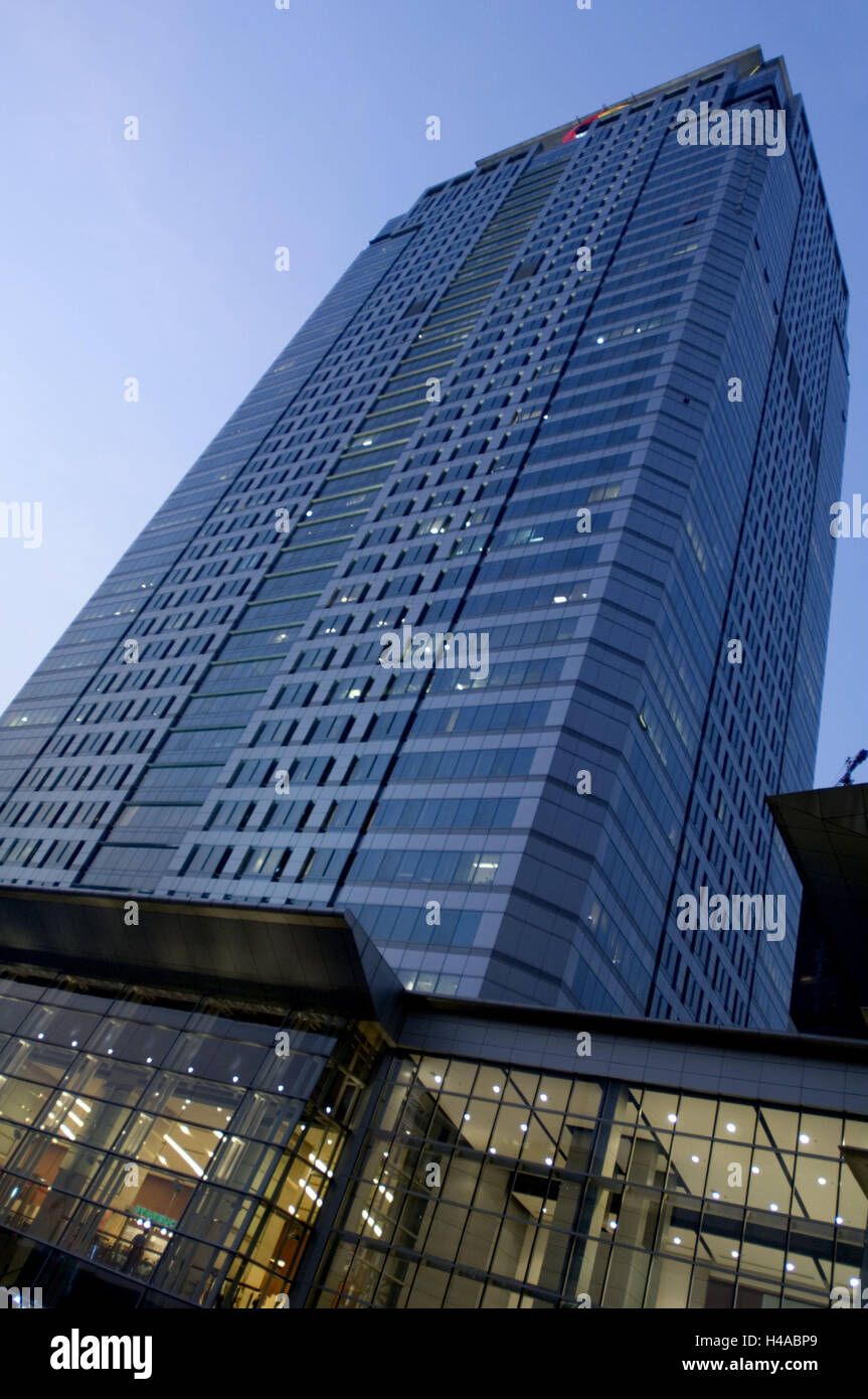 Thailand, Bangkok, Central World plaza, dusk, Asia, South-East Asia ...