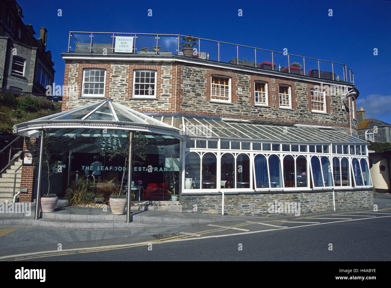 Great Britain, Cornwall, Padstow, top-class restaurant, The Seafood ...