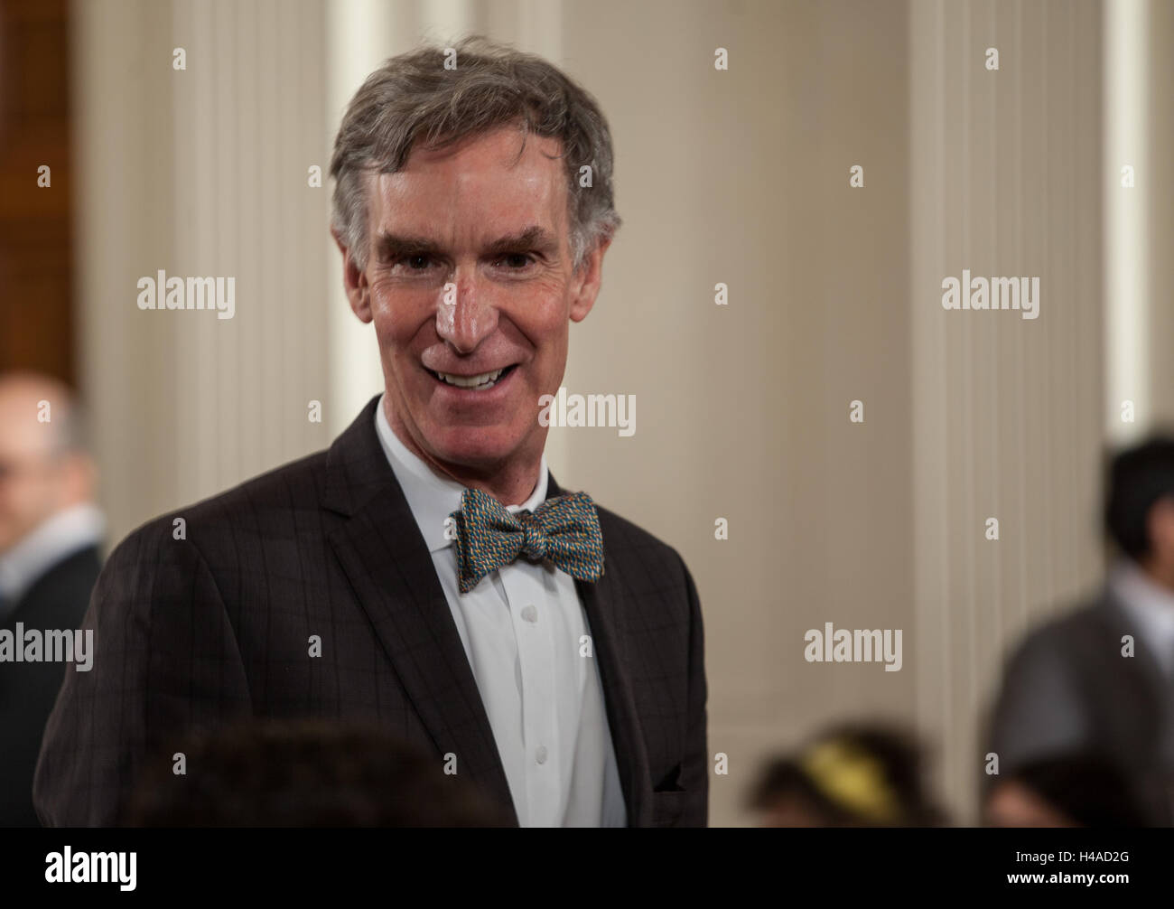Bill Nye The Science Guy at the White House Science Fair on April 13 ...