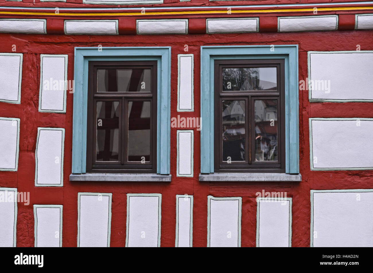 Germany, Hessen, Taunus, German Timber-Frame Road, Idstein, Old Town ...