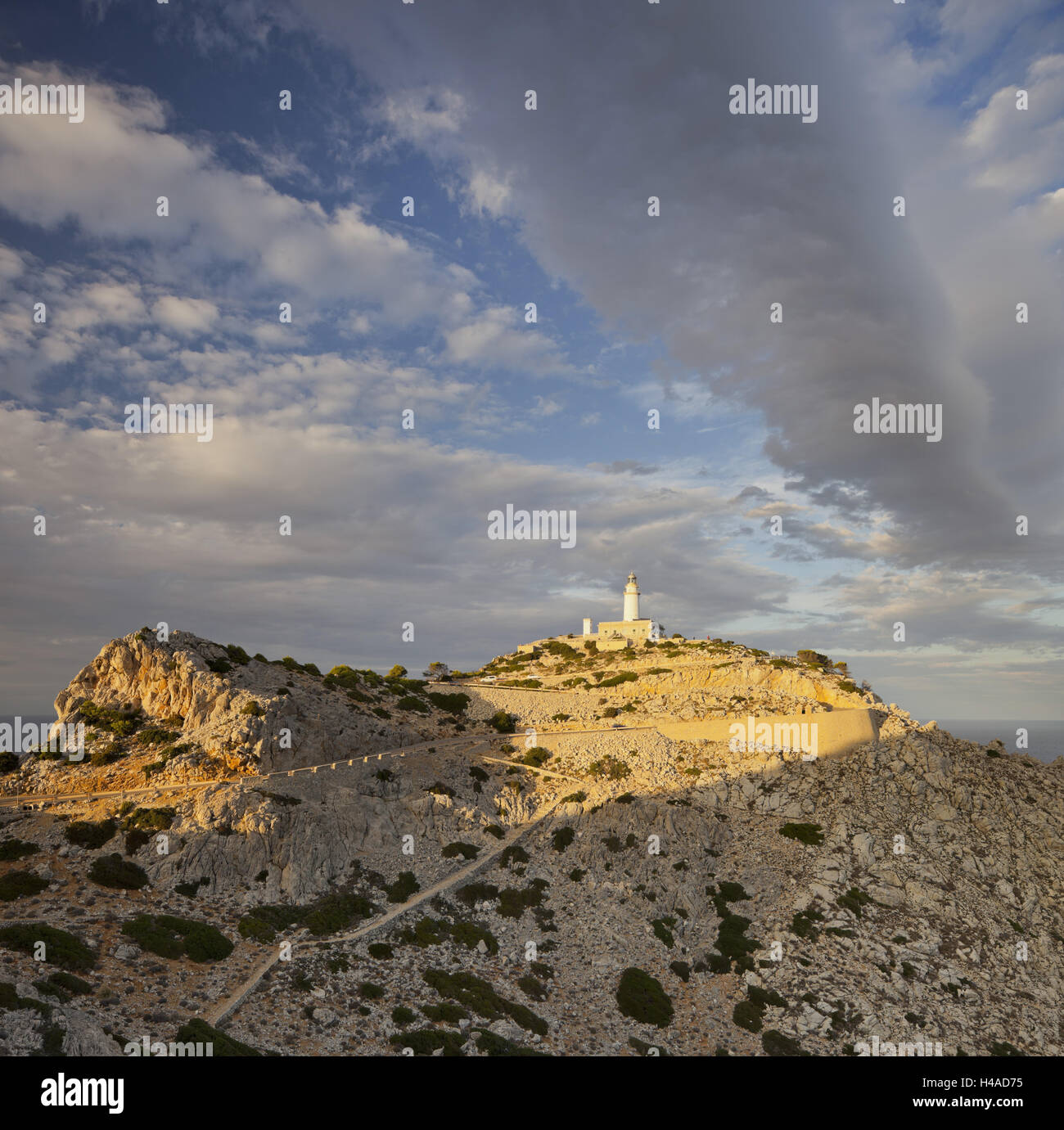 Lighthouse in Cap Formentor, Majorca, Spain Stock Photo - Alamy