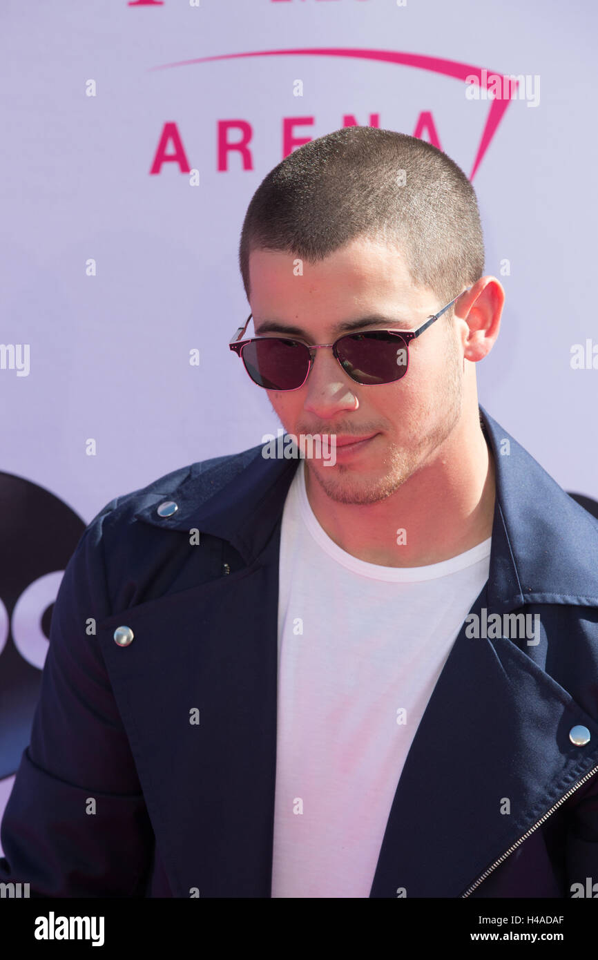 Nick Jonas attends 2016 Billboard Music Awards at T-Mobile Arena on May ...