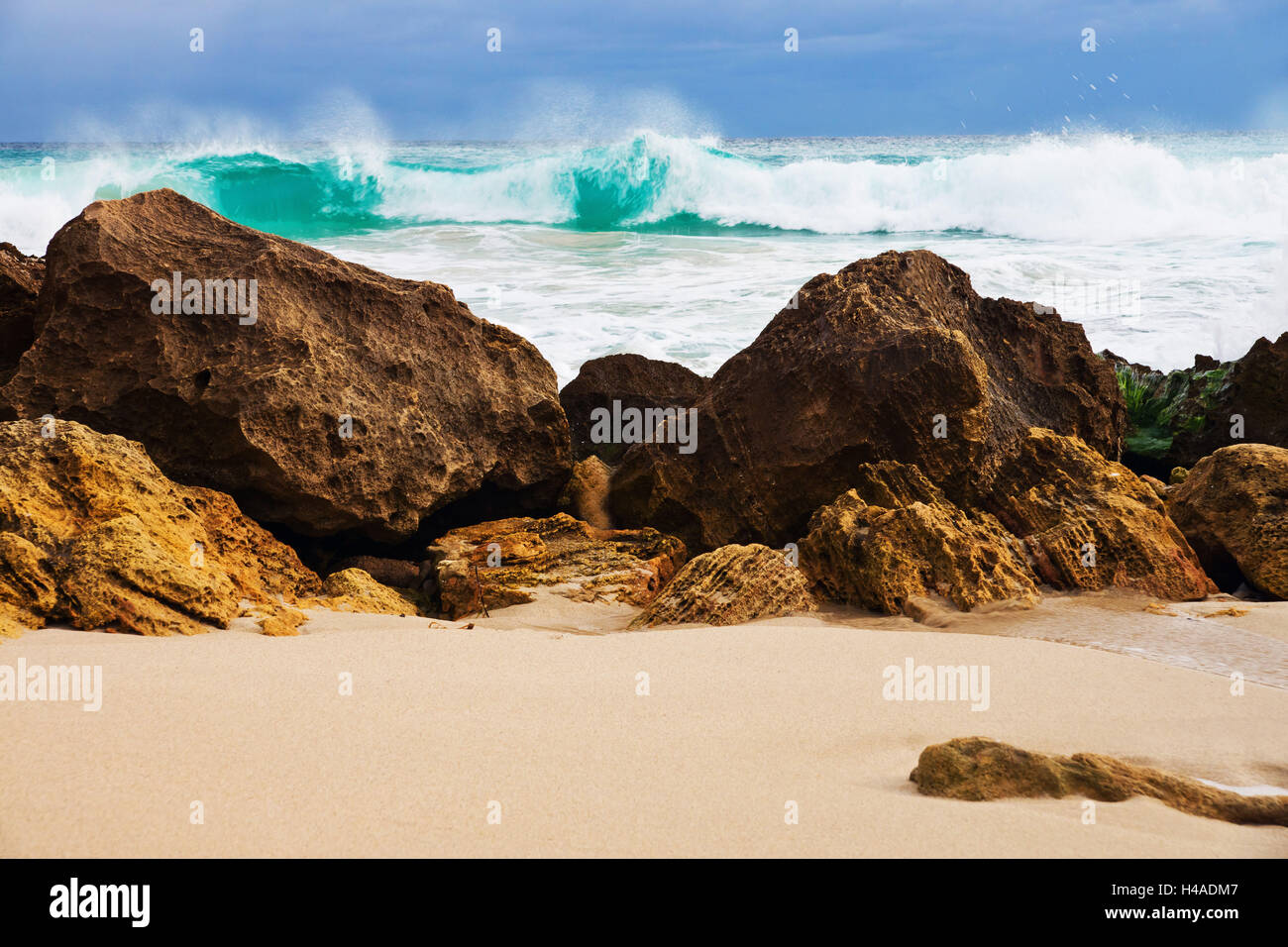 Surf in bay cala rajada hi-res stock photography and images - Alamy