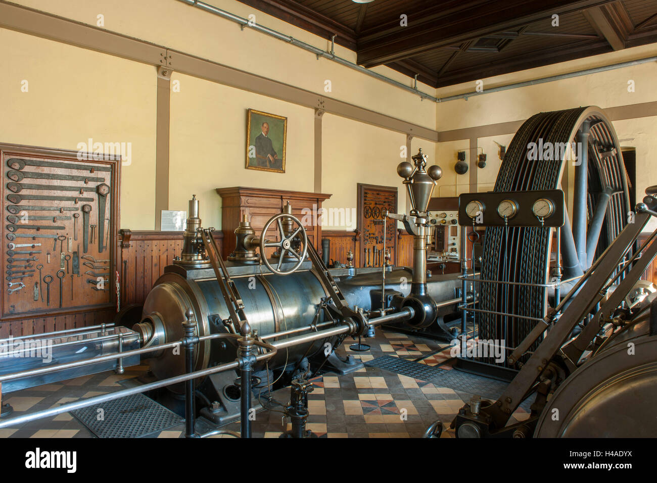 Germany, Oberbergischer circle, Radevormwald-Dahlerau, Wülfing museum ...