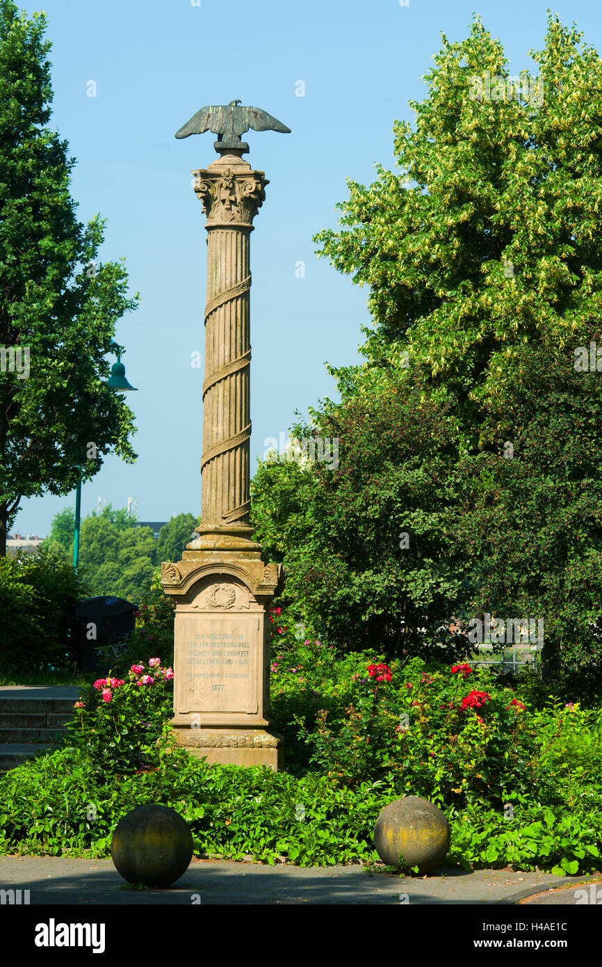 Germany, North Rhine-Westphalia, Bonn, Bonn-Beuel, war memorial Stock ...