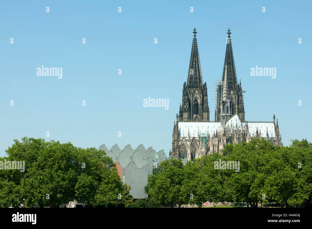 Germany, North Rhine-Westphalia, Cologne, Cologne Cathedral, on the ...