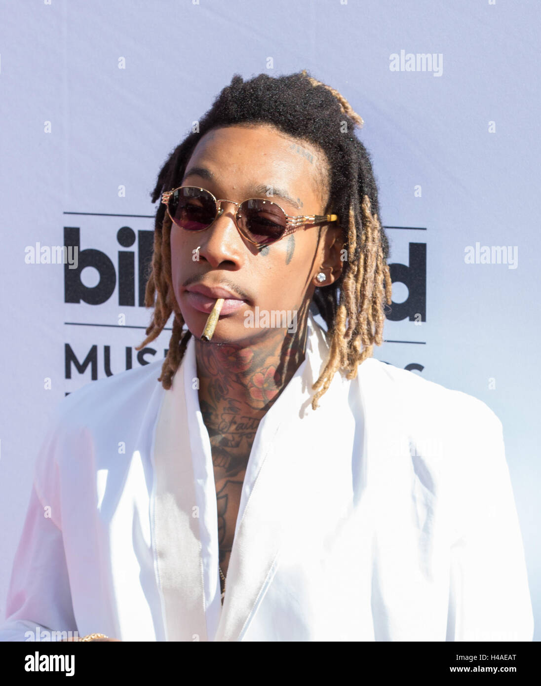Wiz Khalifa attends 2016 Billboard Music Awards at T-Mobile Arena on ...