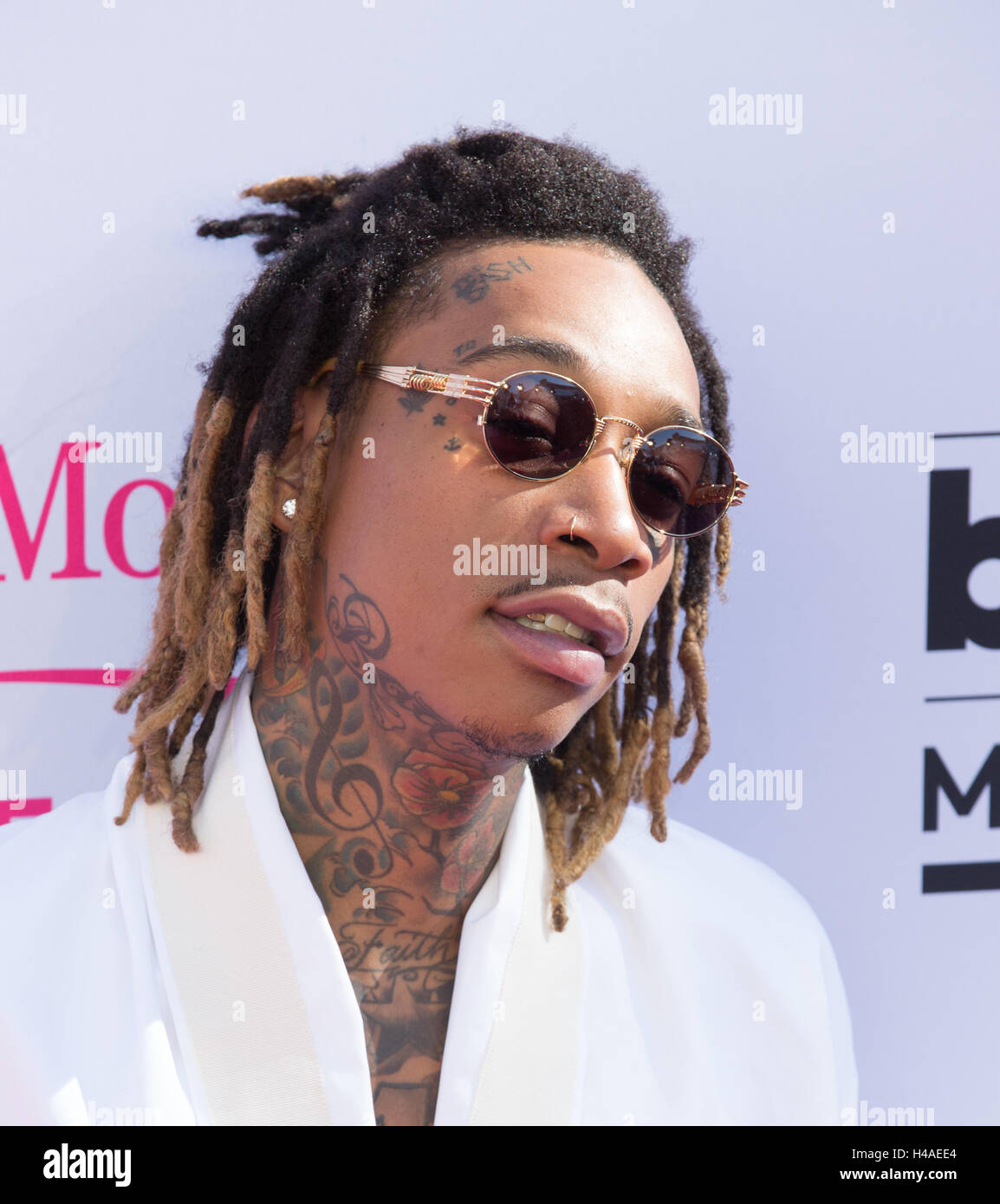 Wiz Khalifa attends 2016 Billboard Music Awards at T-Mobile Arena on ...