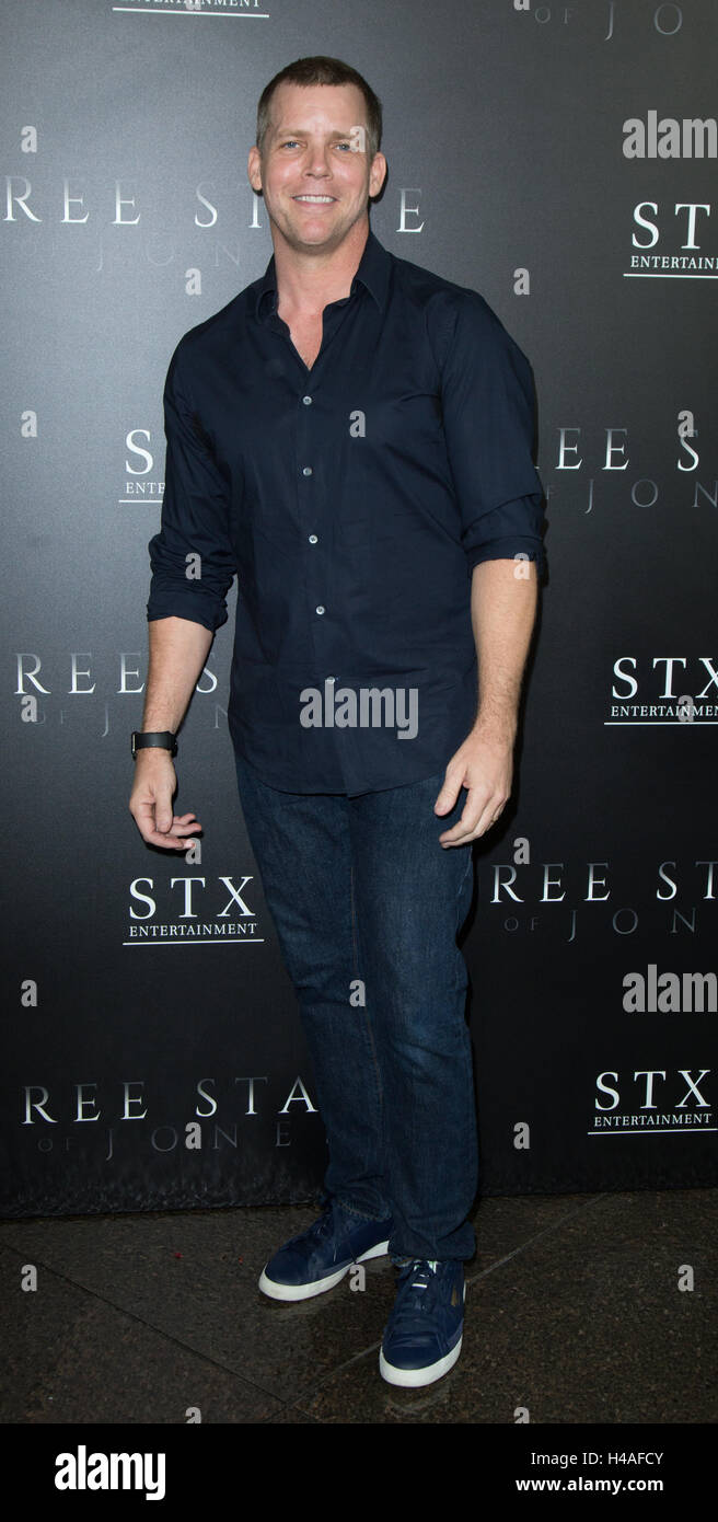 Tim Griffin attends Free State of Jones movie premiere at DGA Theater ...