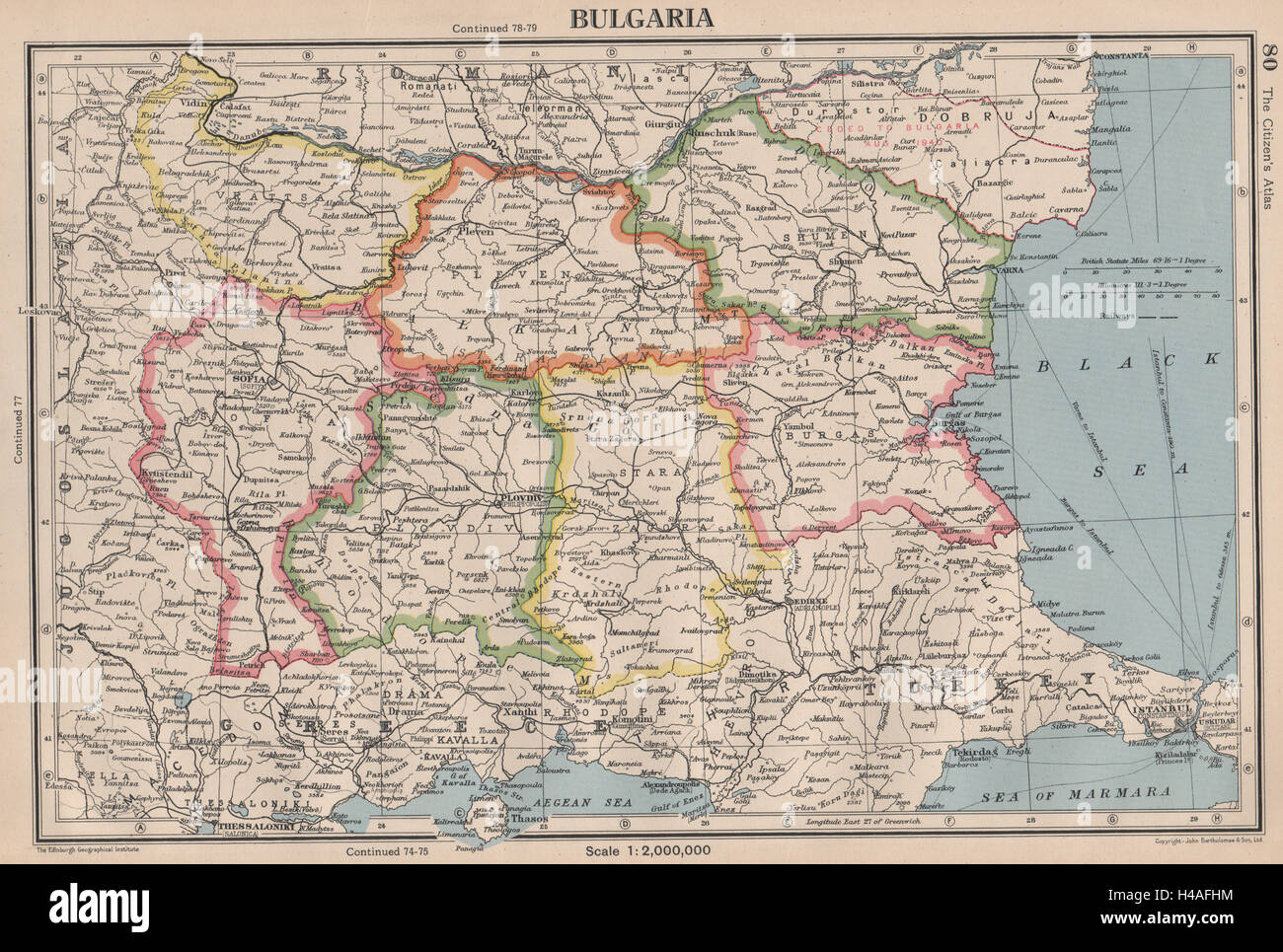 Europe map 1940 High Resolution Stock Photography and Images - Alamy