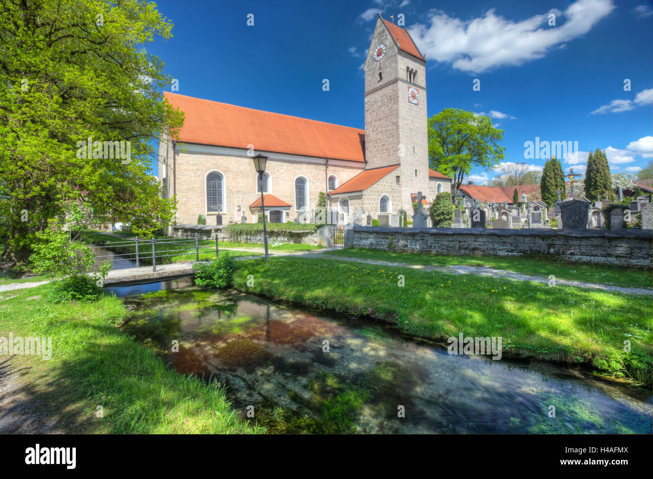 Huglfing village hi-res stock photography and images - Alamy