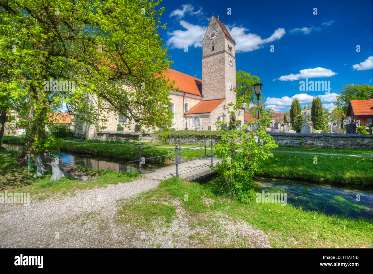 Huglfing village hi-res stock photography and images - Alamy