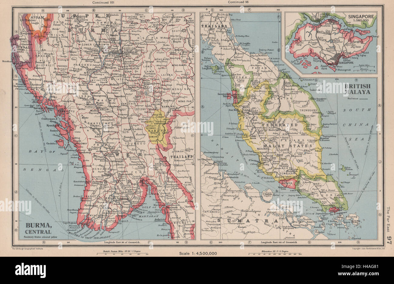 Malaysia map hi-res stock photography and images - Alamy