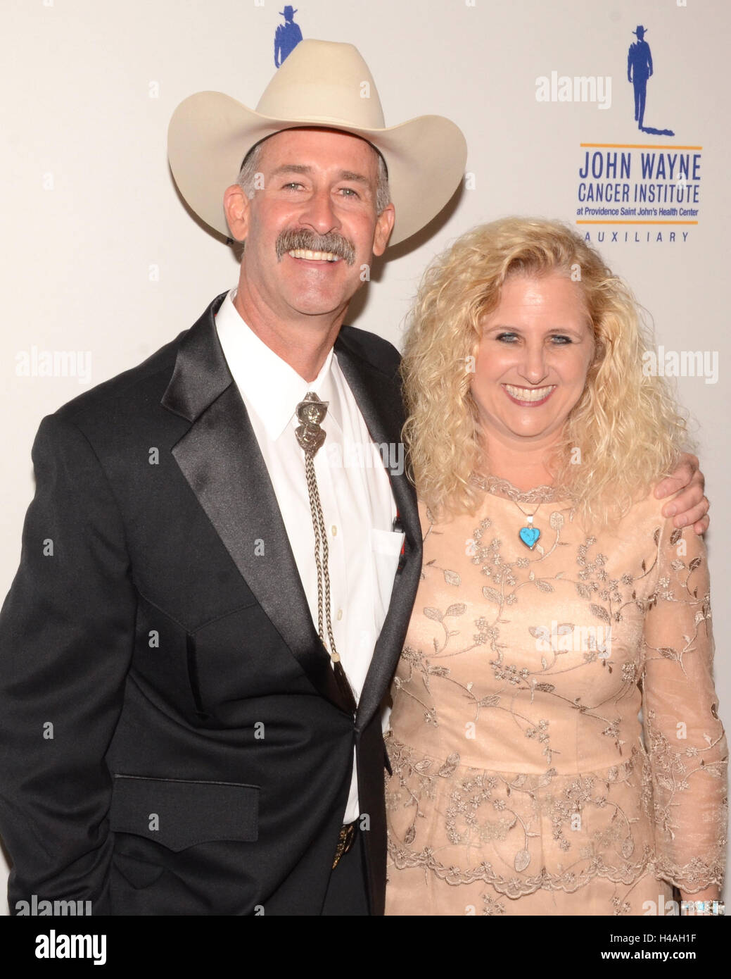 Wyatt McCrea and Lisa McCrea attends the John Wayne Cancer Institute's ...