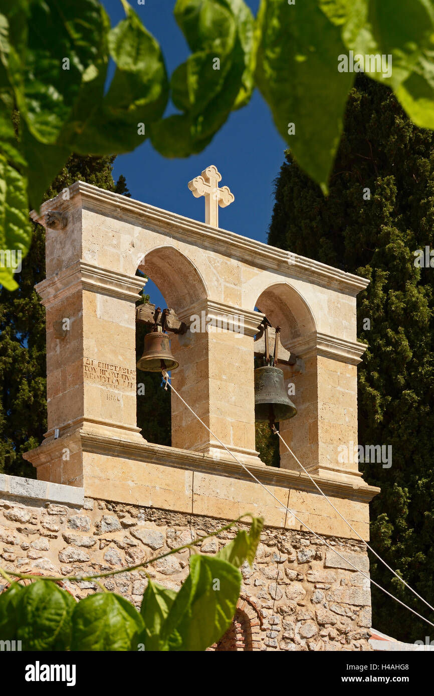 Crete, Kera, Keras Kardiotissas Monastery Stock Photo - Alamy