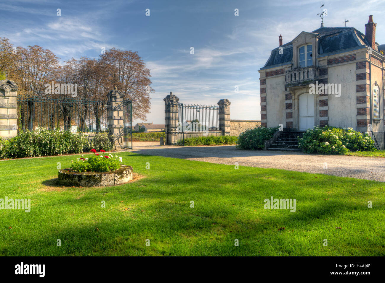 Chateau de Meursault, vineyard, wine route, route of the Grands Crus ...